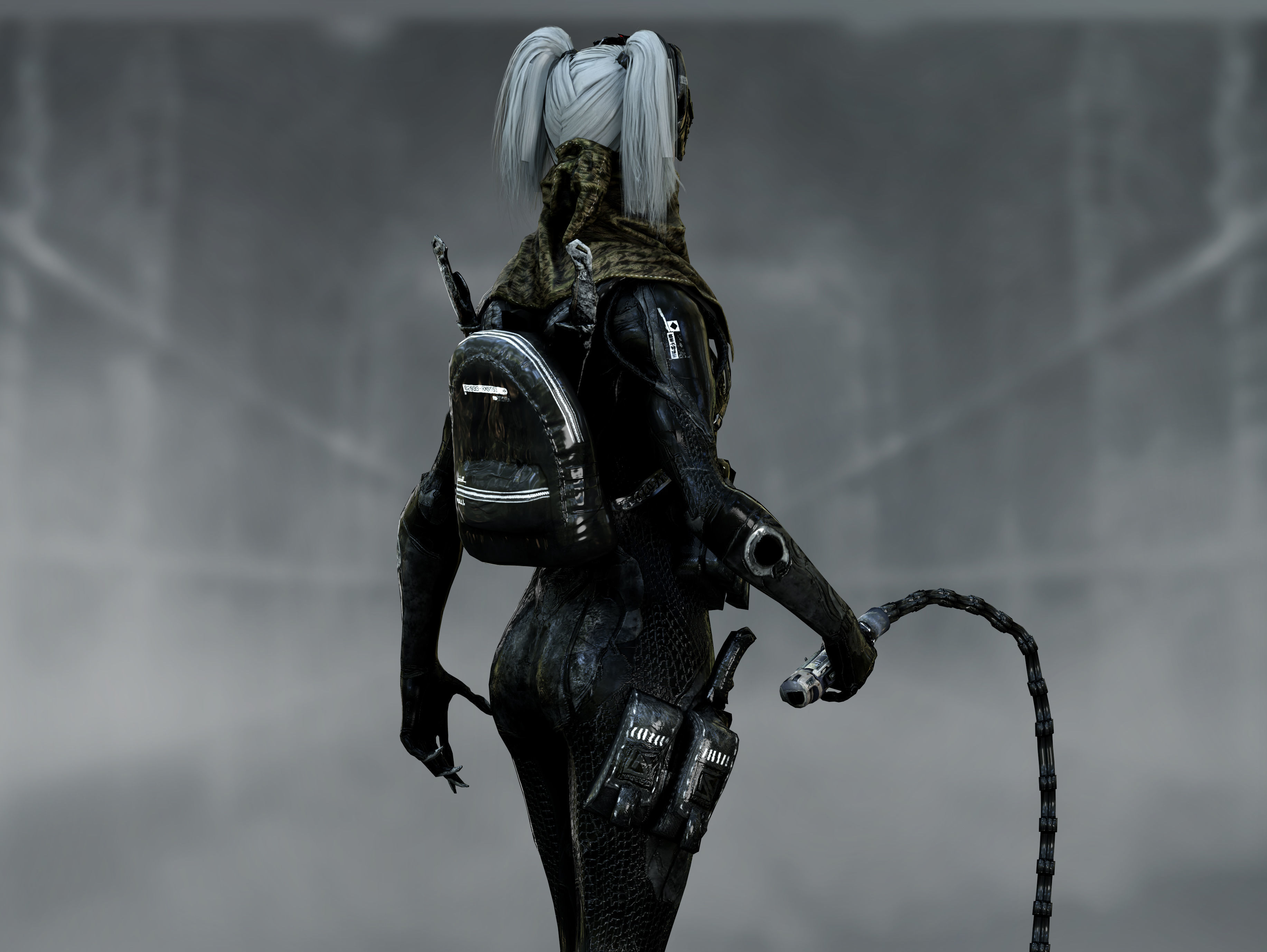 3D model Sci Fi Cyberpunk Valkyrie VR / AR / low-poly | CGTrader