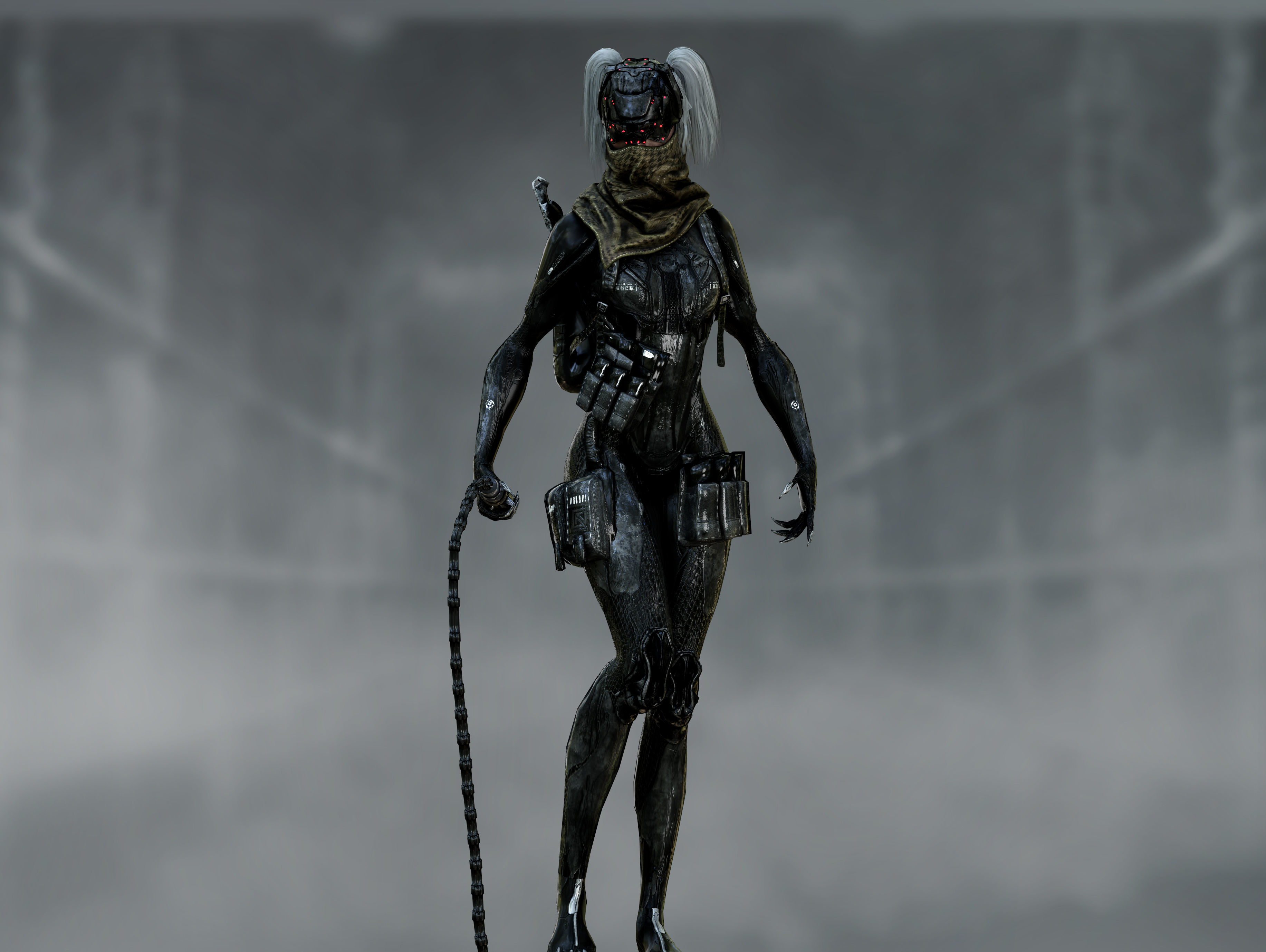 3D model Sci Fi Cyberpunk Valkyrie VR / AR / low-poly | CGTrader