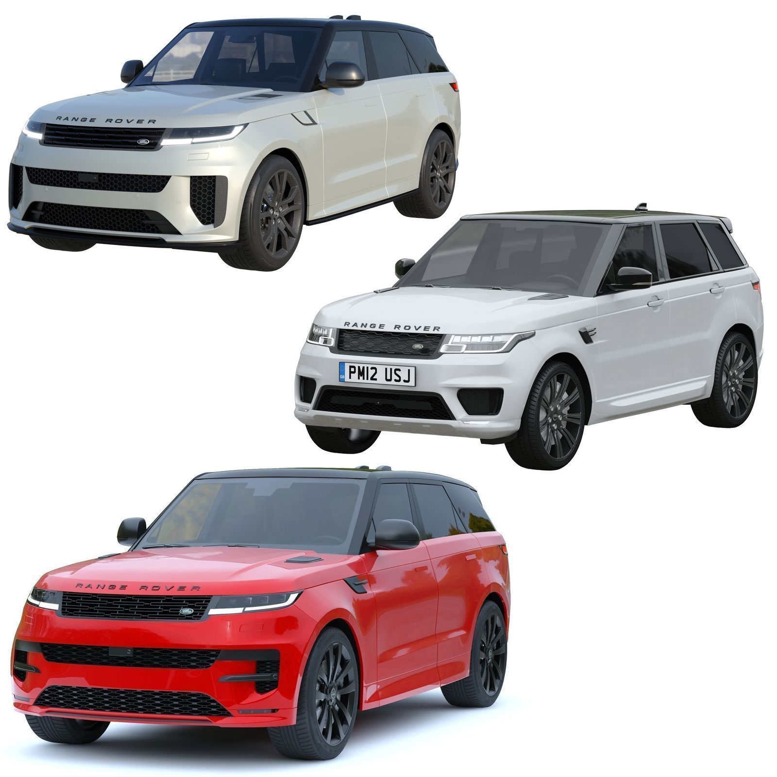 Range Rover sport collection | CGTrader