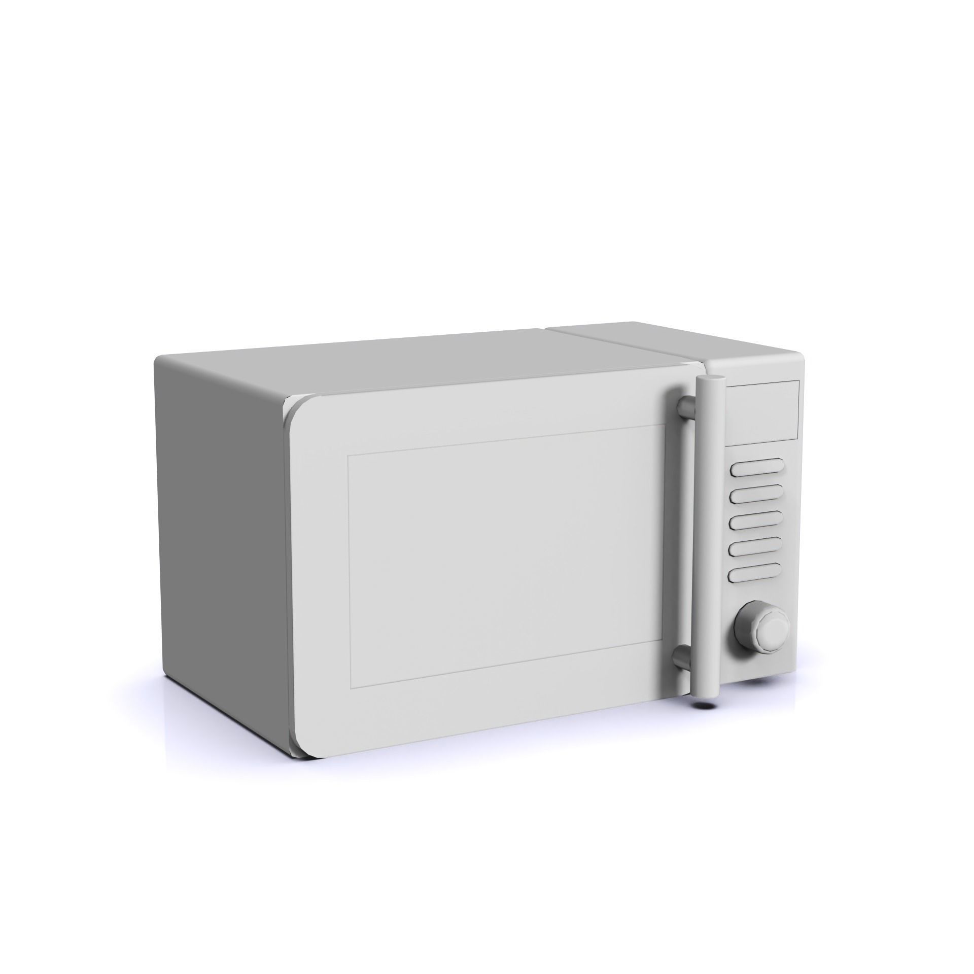 Microwave 3D model | CGTrader