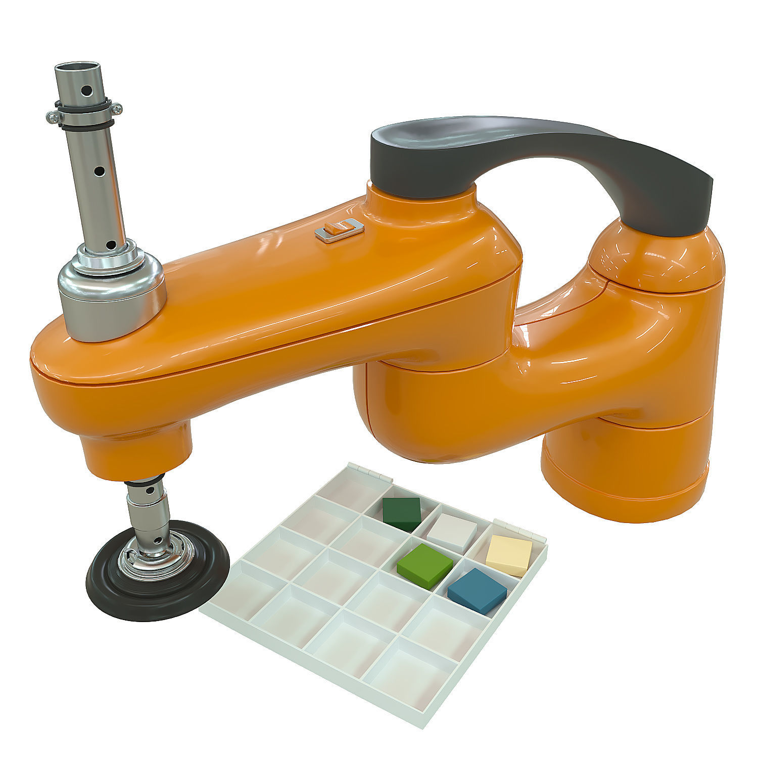 Miniature ROBOT MANIPULATOR 3D model | CGTrader