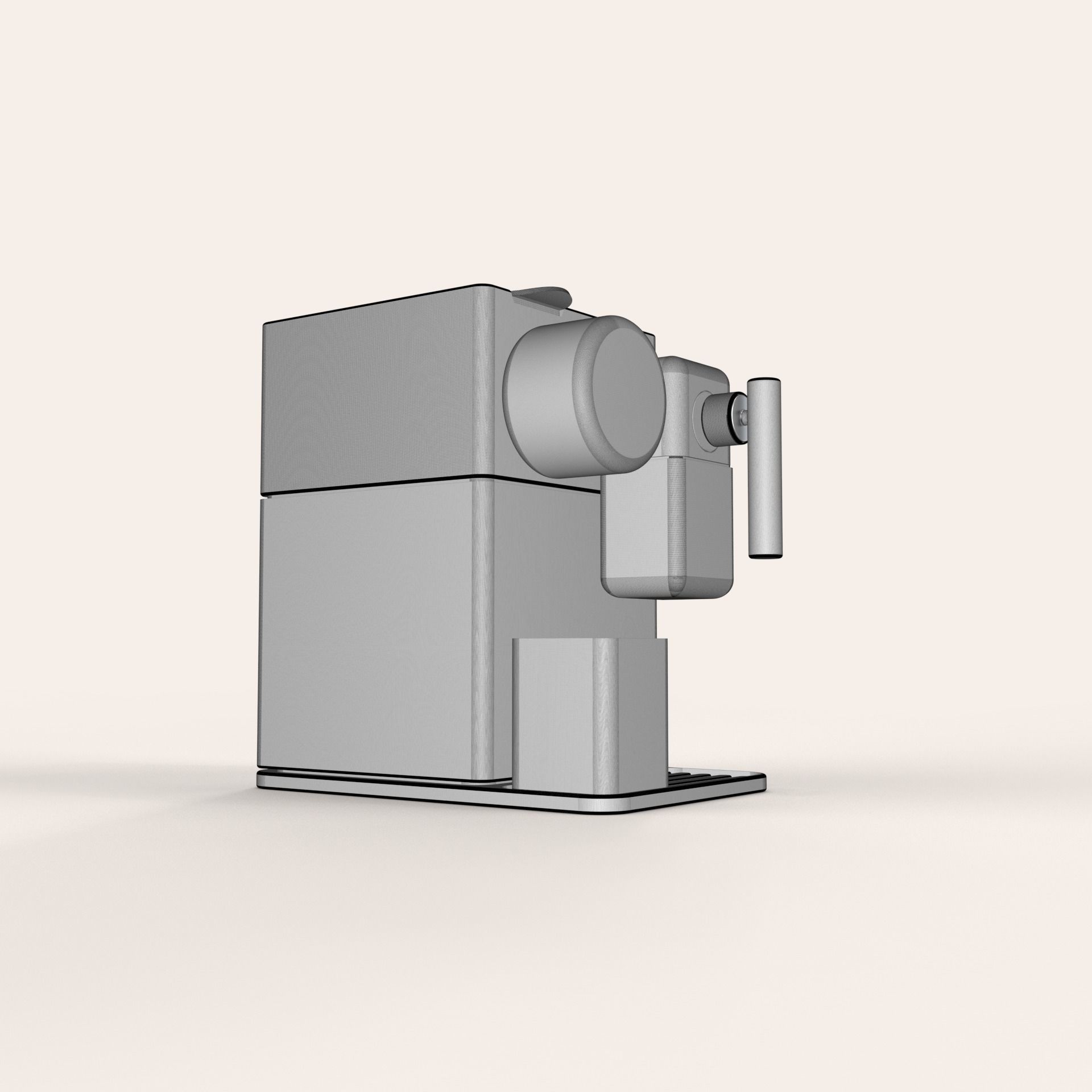 Coffee machine - NESSPRESSO 3D model | CGTrader