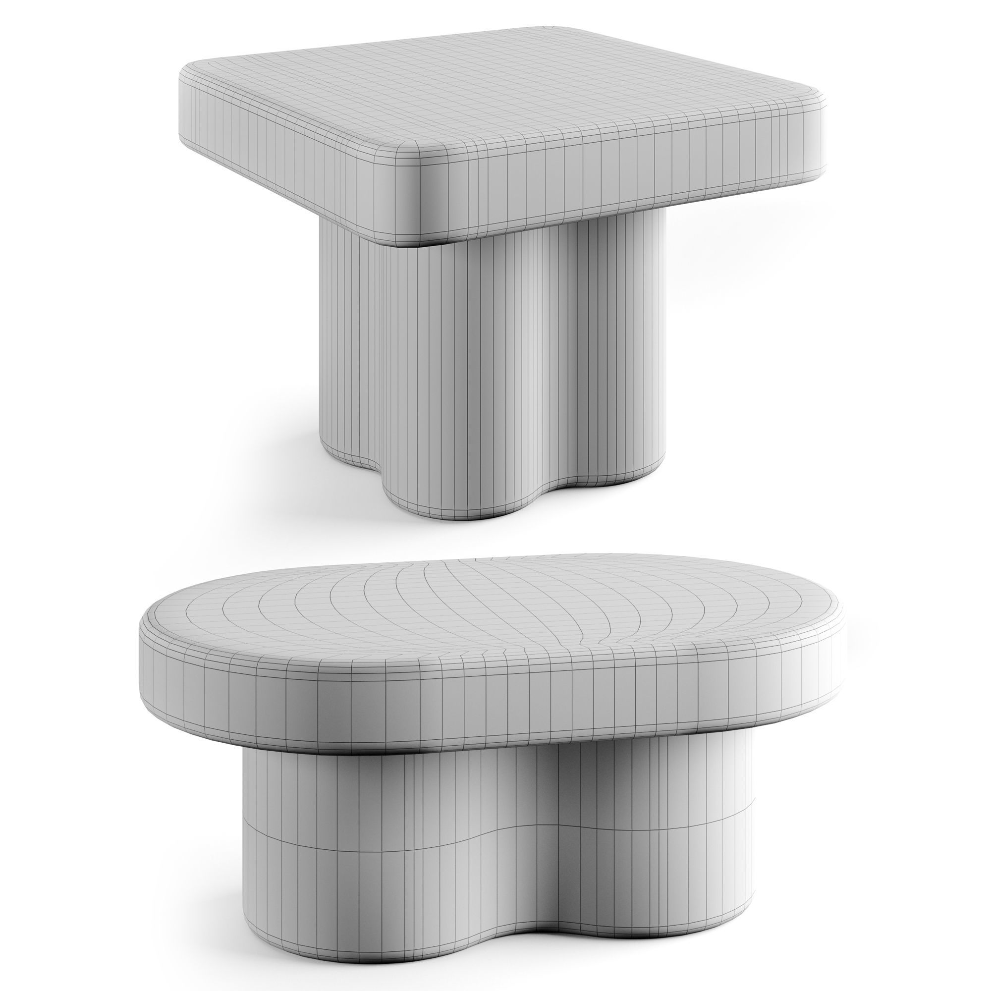 SODA Round Coffee Table By Miniforms 3D model | CGTrader