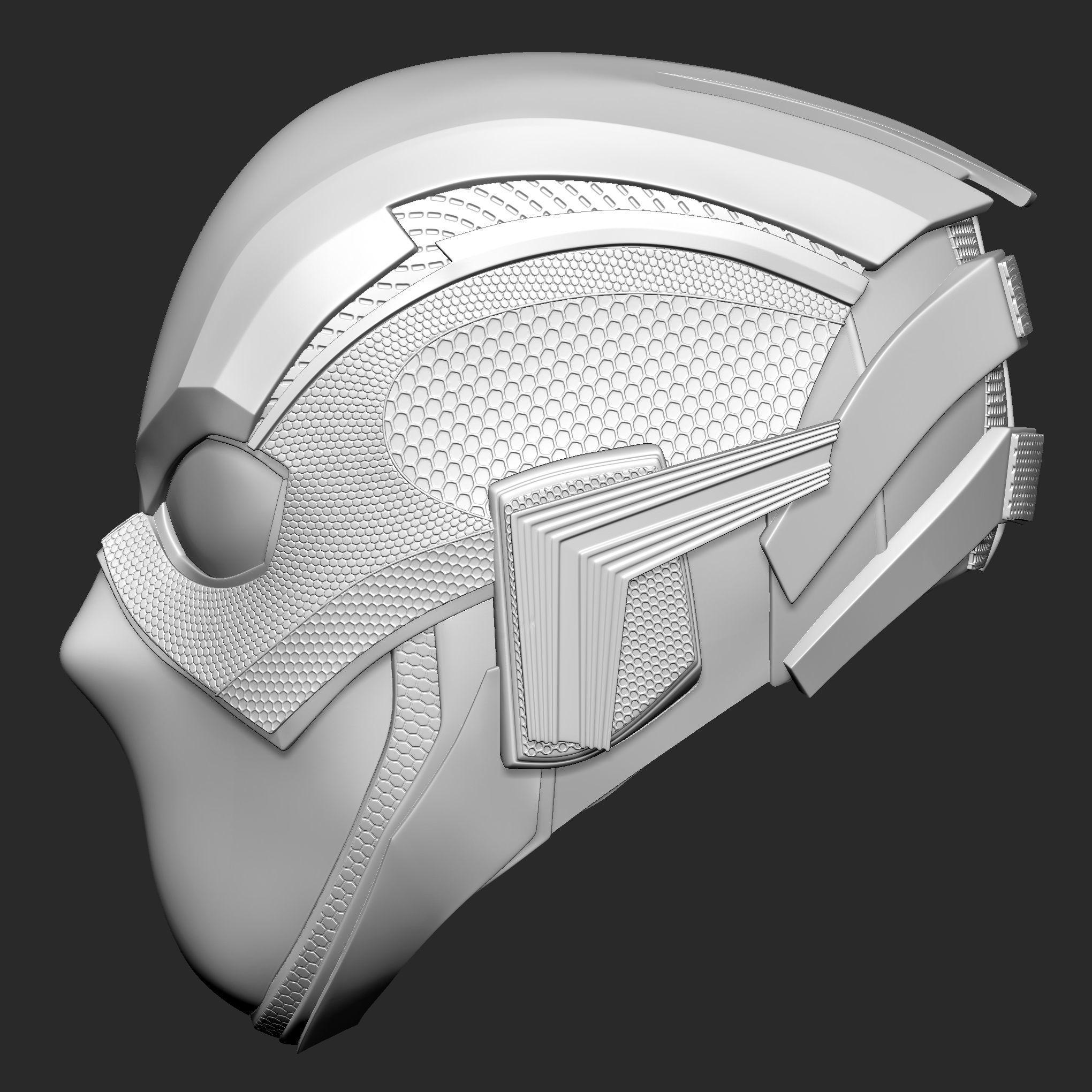 Flash helmet 2017 3D model 3D printable | CGTrader