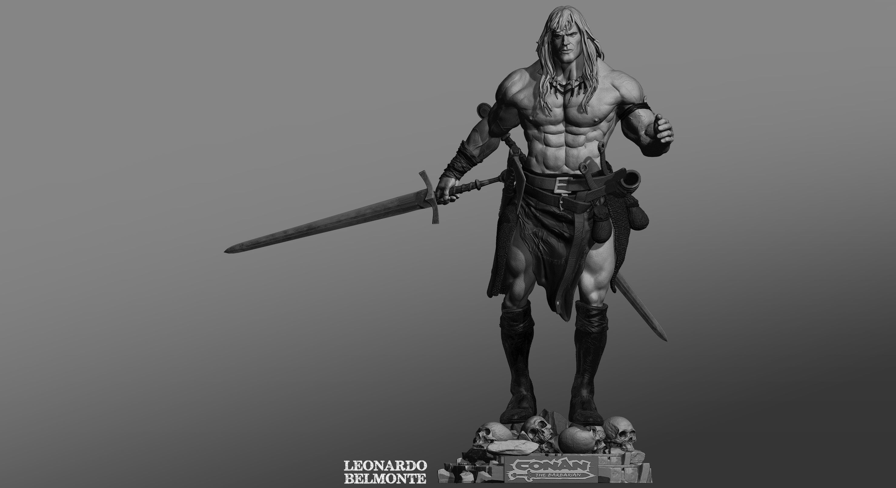 CONAN THE BARBARIAN 3D model 3D printable | CGTrader