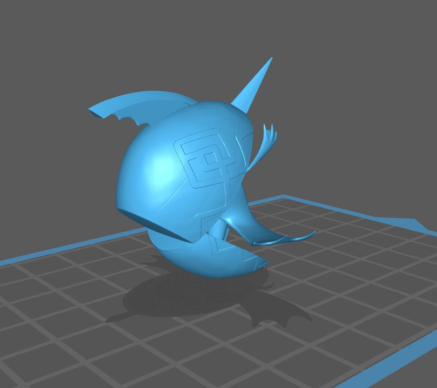 Tapu Fini pokemon 3D print model 3D model 3D printable | CGTrader