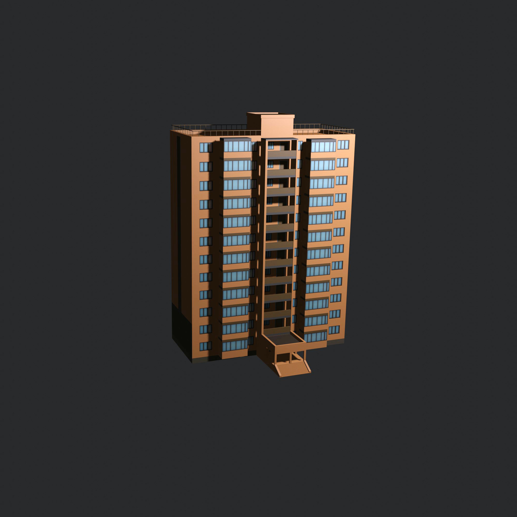 Building 3D model | CGTrader