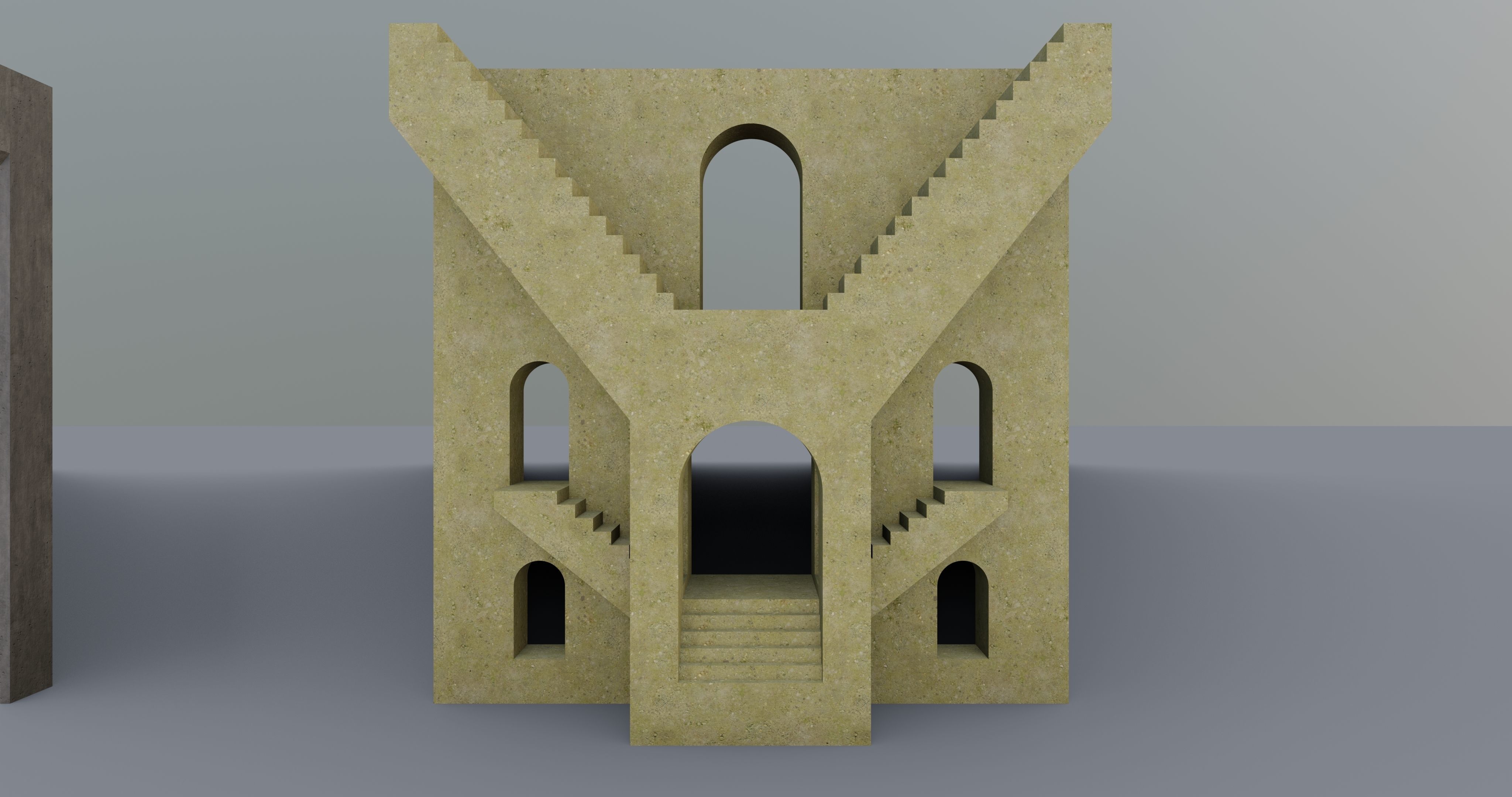 Miniature 3D Printing Structure Type-1 3D model | CGTrader