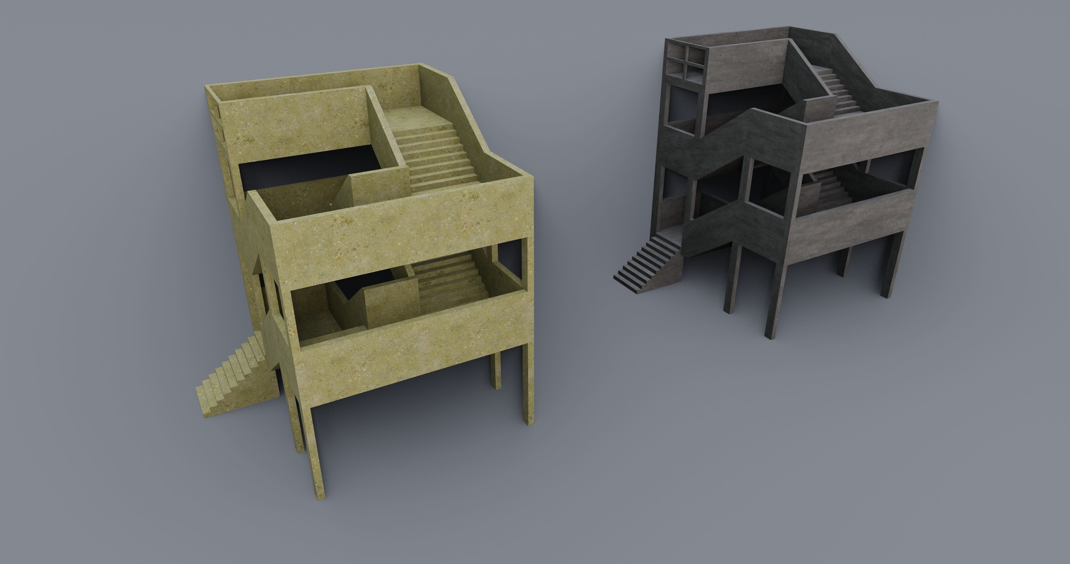 Miniature 3D Printing Structure Type-2 3D model | CGTrader