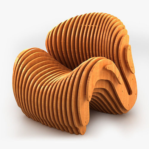 Parametric Chair 05 3D model | CGTrader