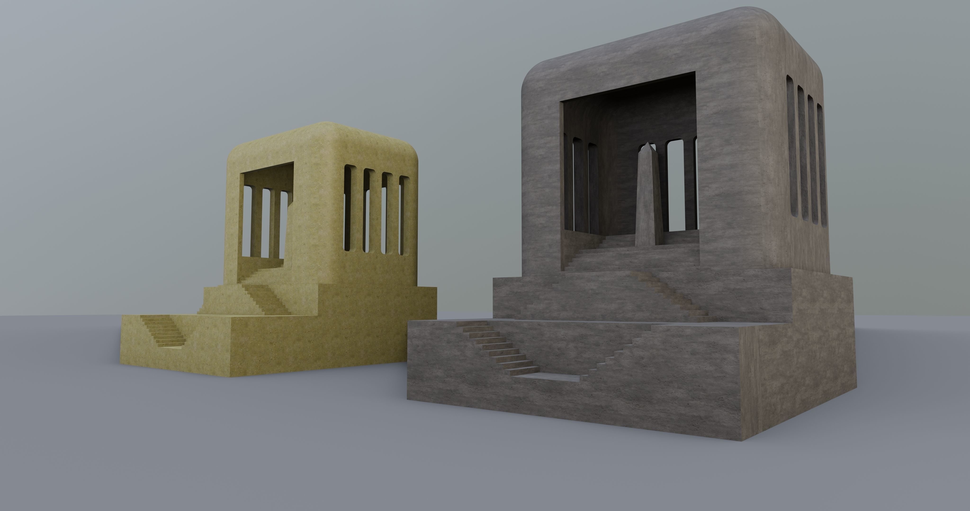 Miniature 3D Printing Structure Type-7 3D model | CGTrader