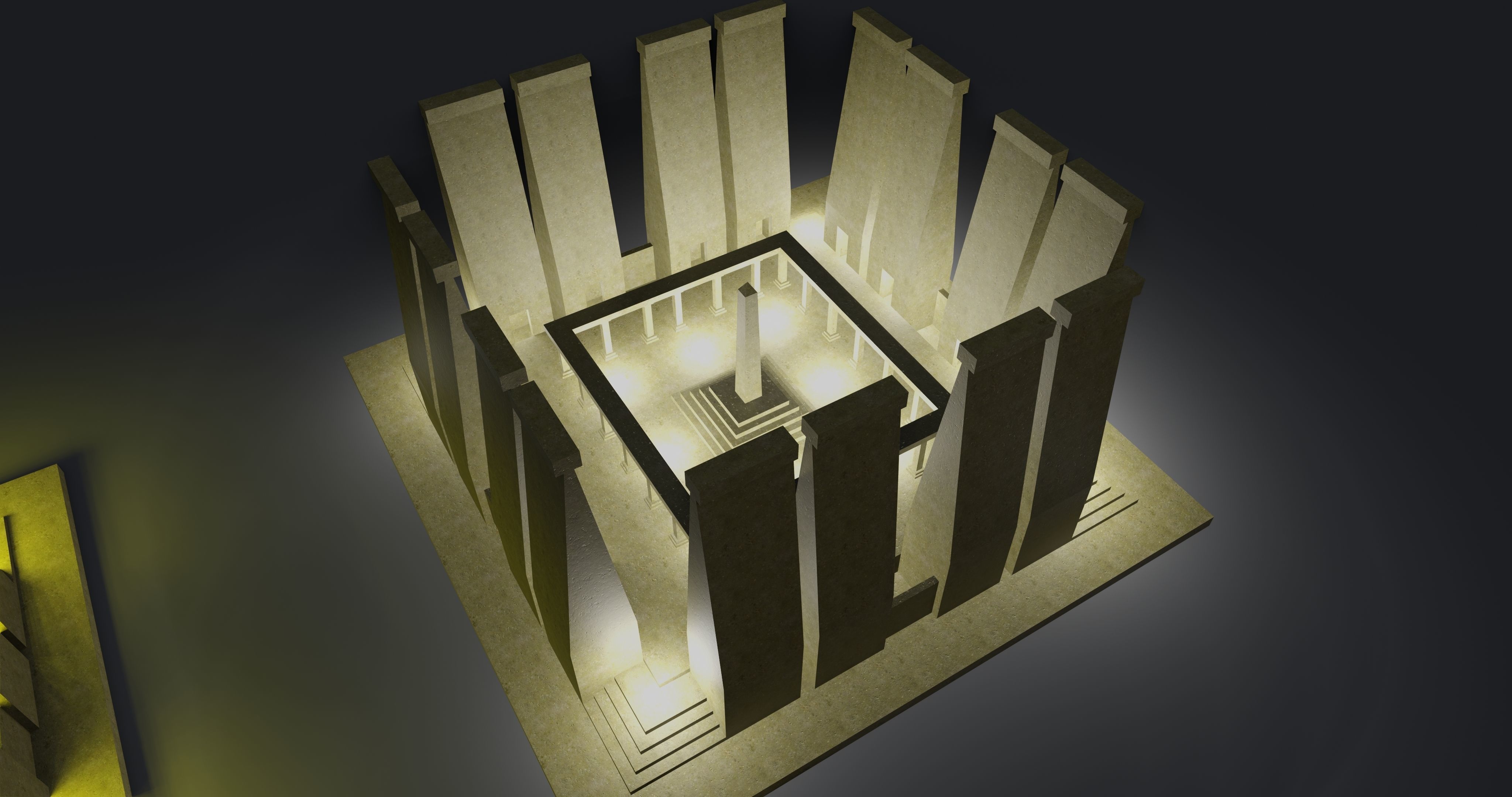 Miniature 3D Printing Structure Type-11 3D model | CGTrader