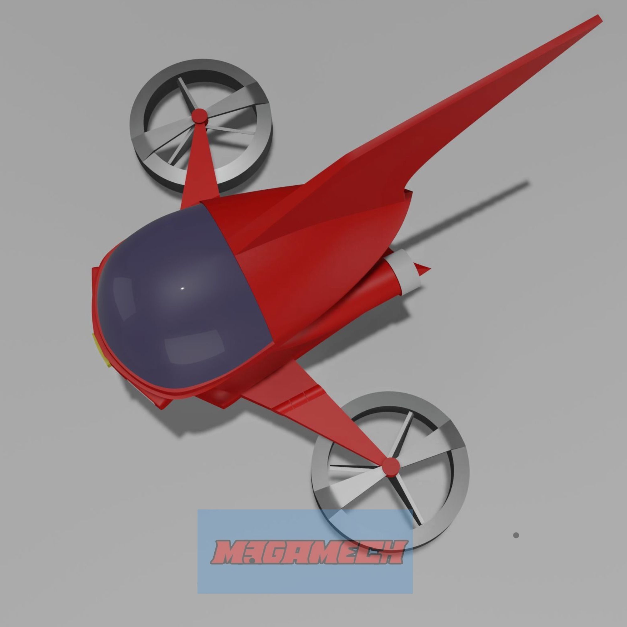 MAZINGER Z 1972 with PLANE ANIME HEAD MODEL FOR DISPLAY 3D model 3D ...