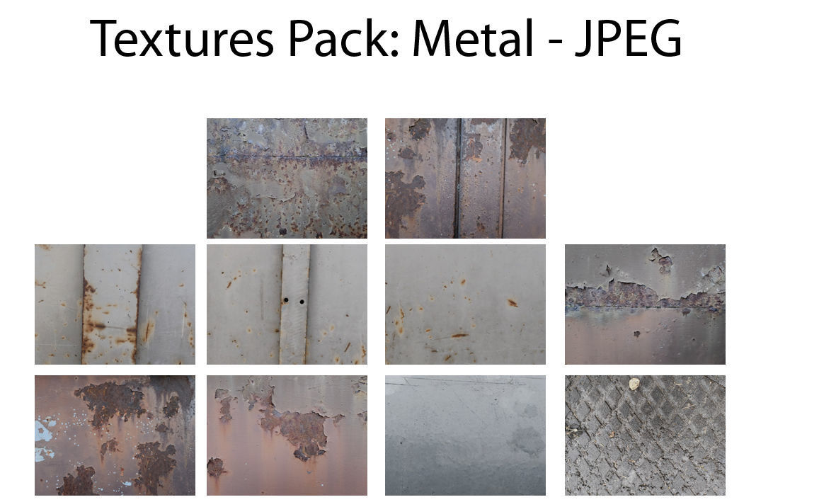 Metal Textures Pack 1 Texture | CGTrader