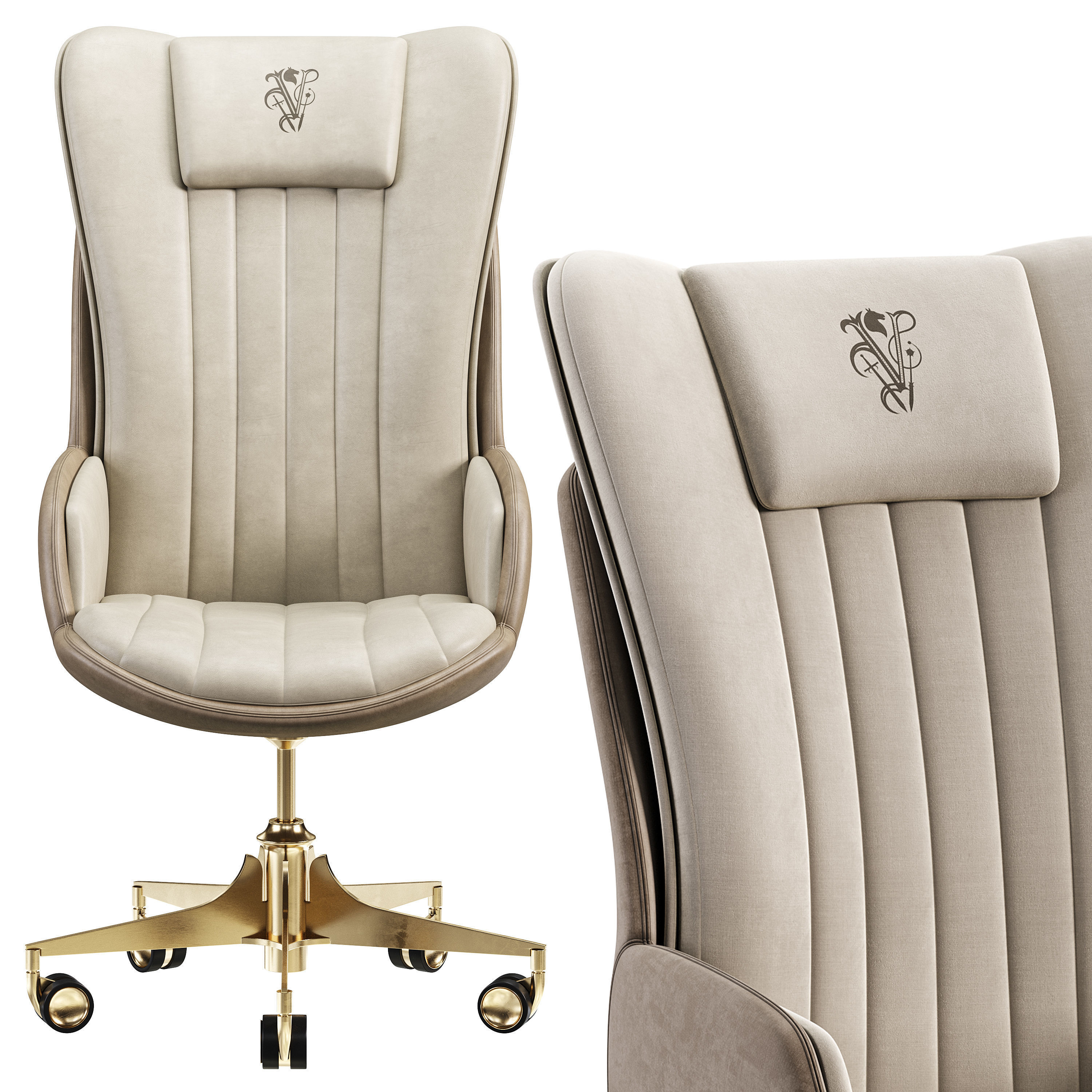 Sektor office Armchair by Visionnaire 3D model | CGTrader