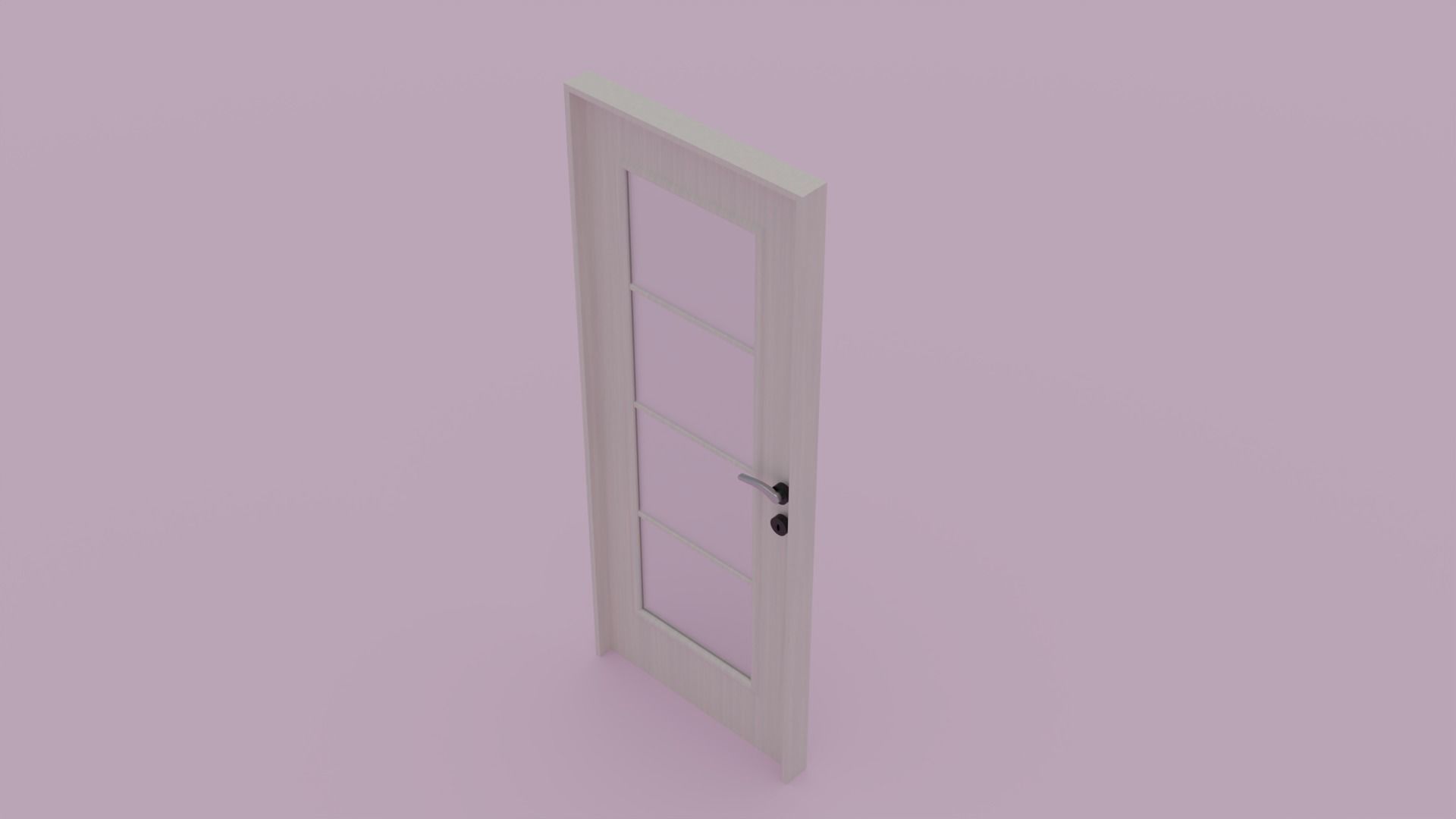 Interior Door V2 3D model | CGTrader