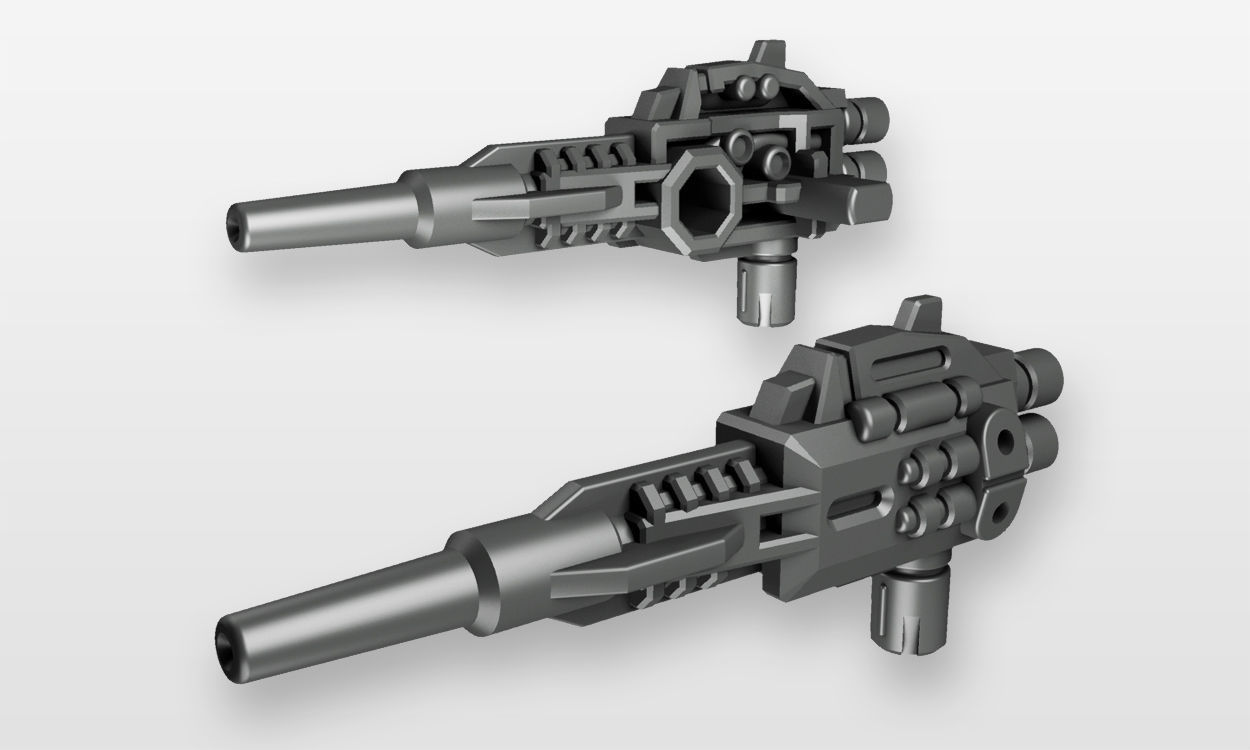 Blaster accessories for POTP Dreadwind and Blackwing 3D model 3D ...