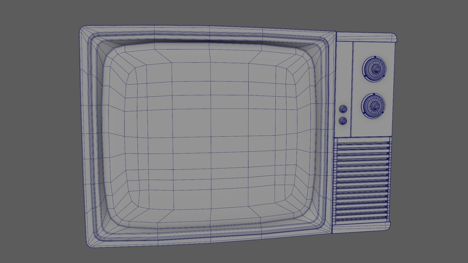 1970s Style Tv Old Tv Vintage Tv Retro Tv 3D model | CGTrader