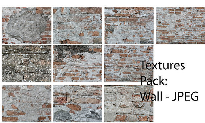 Wall Textures Pack 2 Texture | CGTrader