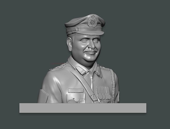 police 3D model 3D printable | CGTrader