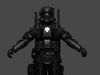 orbital drop shock trooper ODST 3D model rigged | CGTrader
