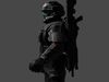 orbital drop shock trooper ODST 3D model rigged | CGTrader