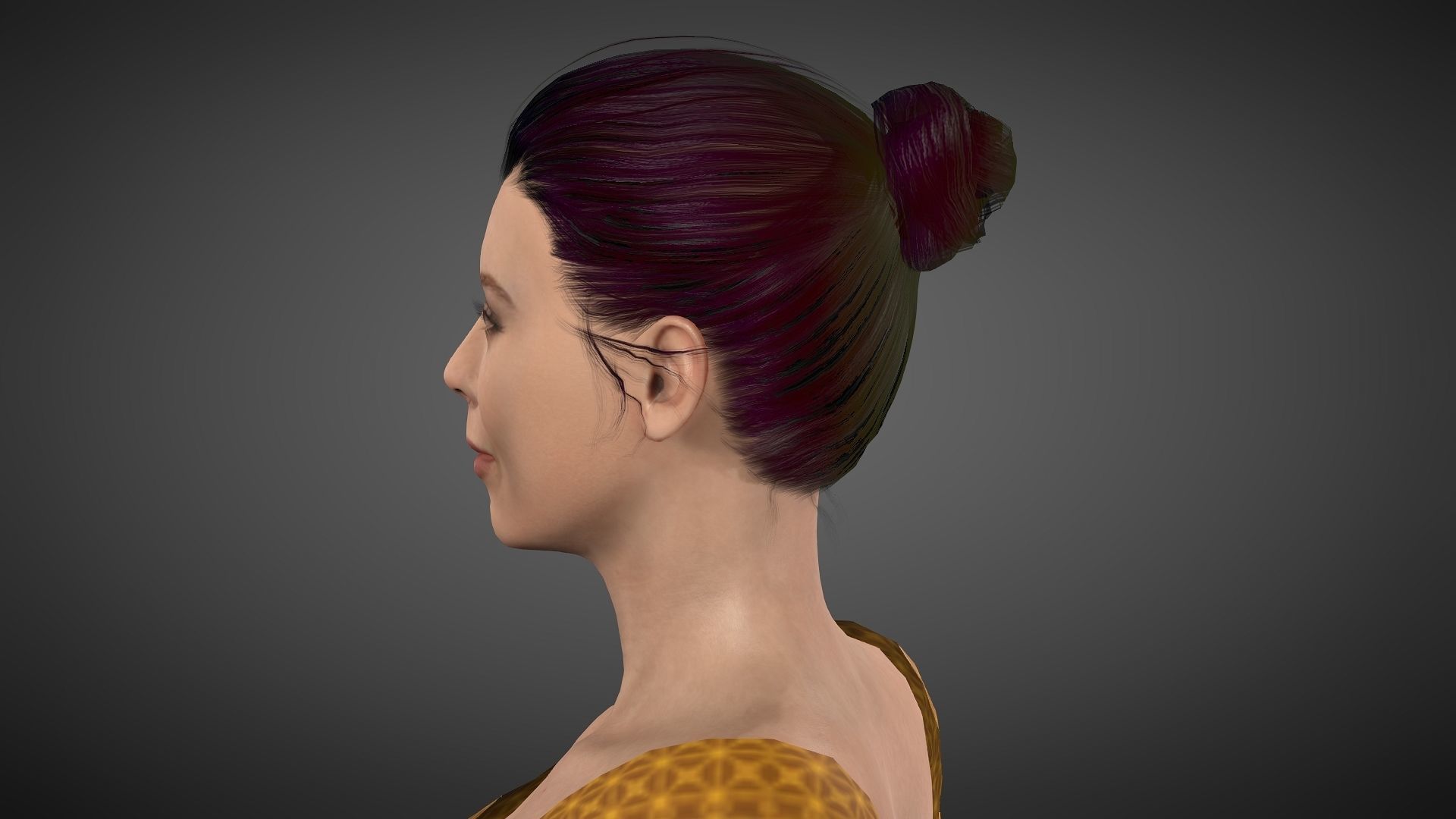 3D model Elizabeth Olsen VR / AR / low-poly | CGTrader