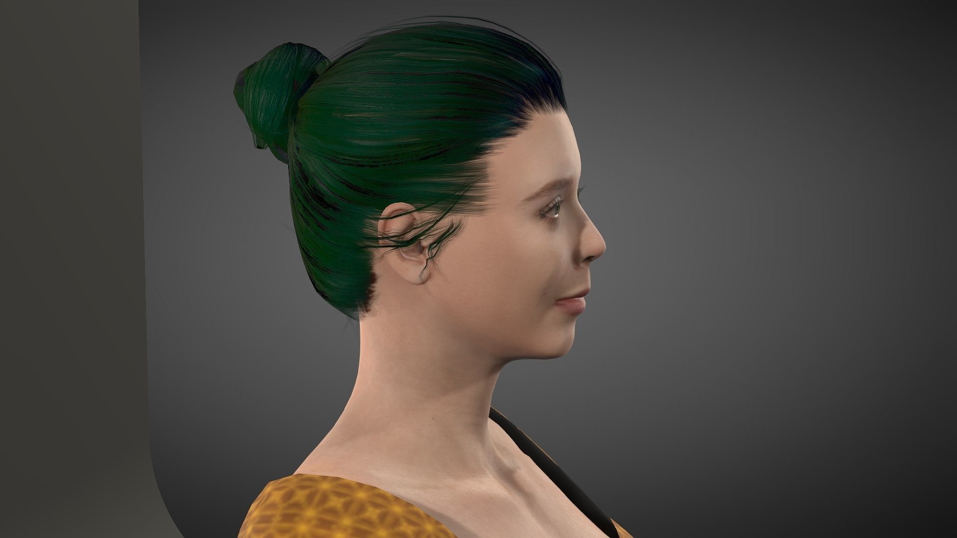 3D model Elizabeth Olsen VR / AR / low-poly | CGTrader