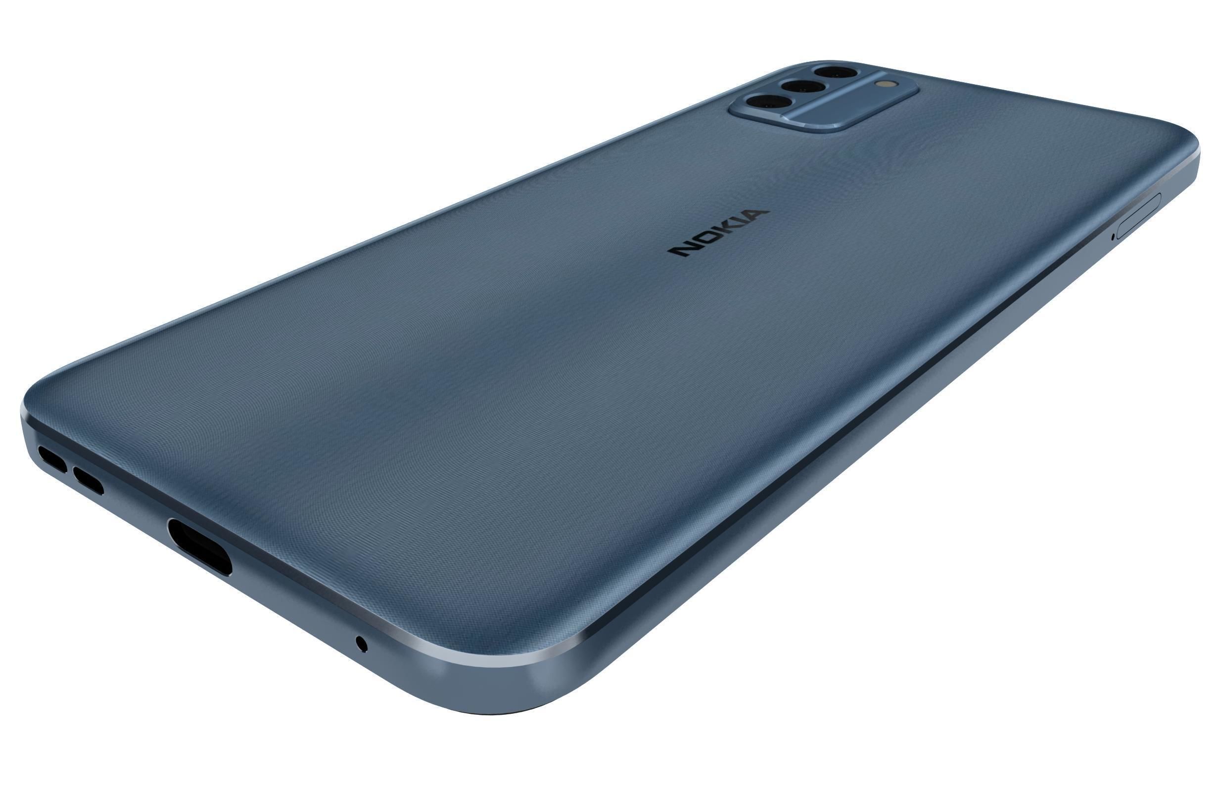 3D model Nokia C300 Blue VR / AR / low-poly | CGTrader