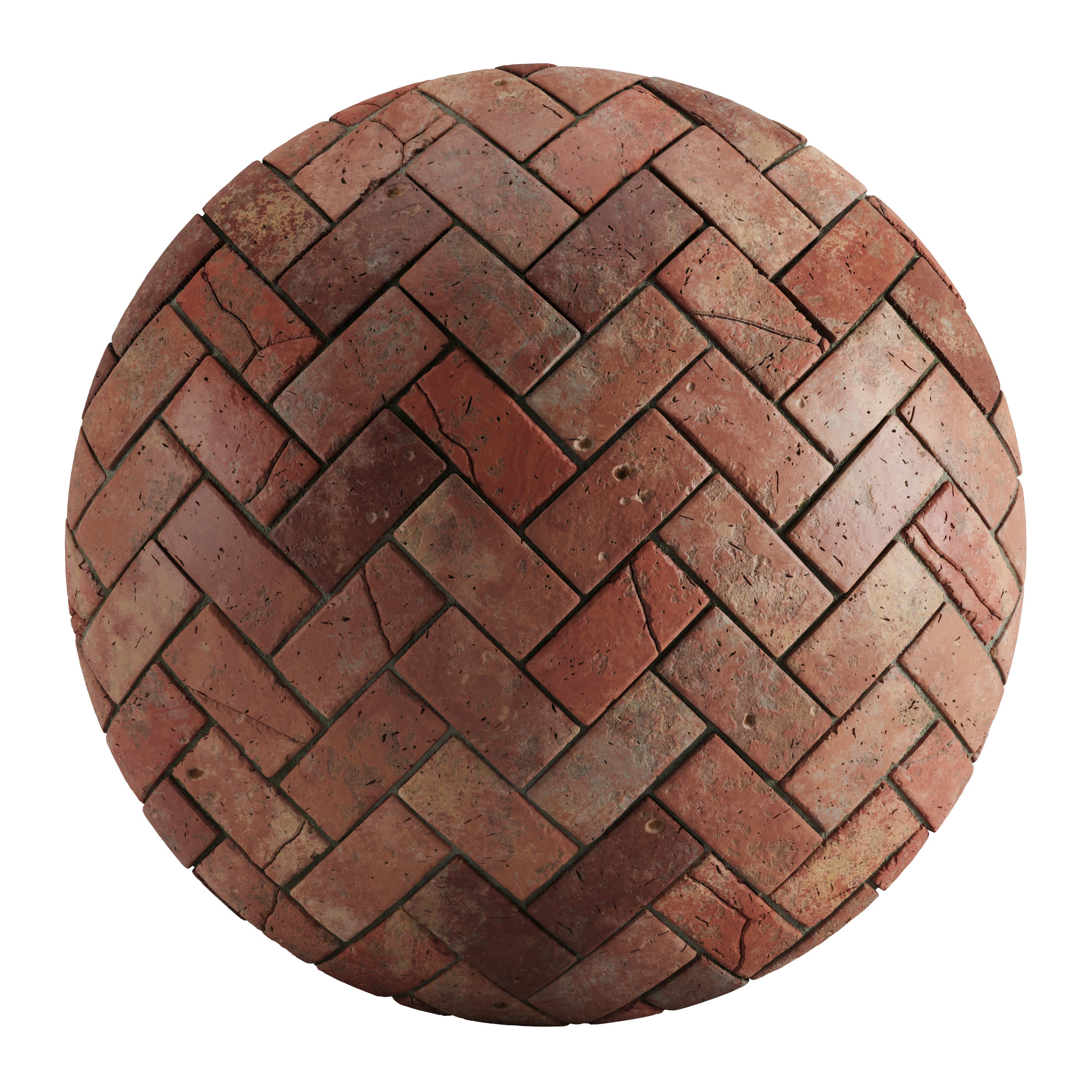 Herringbone Bricks - PBR Texture Texture | CGTrader