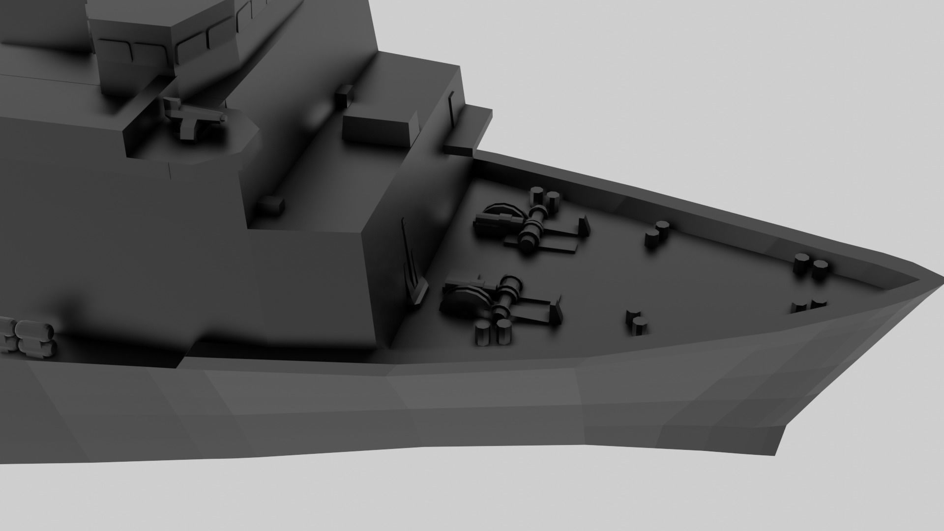 RFA Fort Victoria - Model for small scale printing 3D model 3D ...