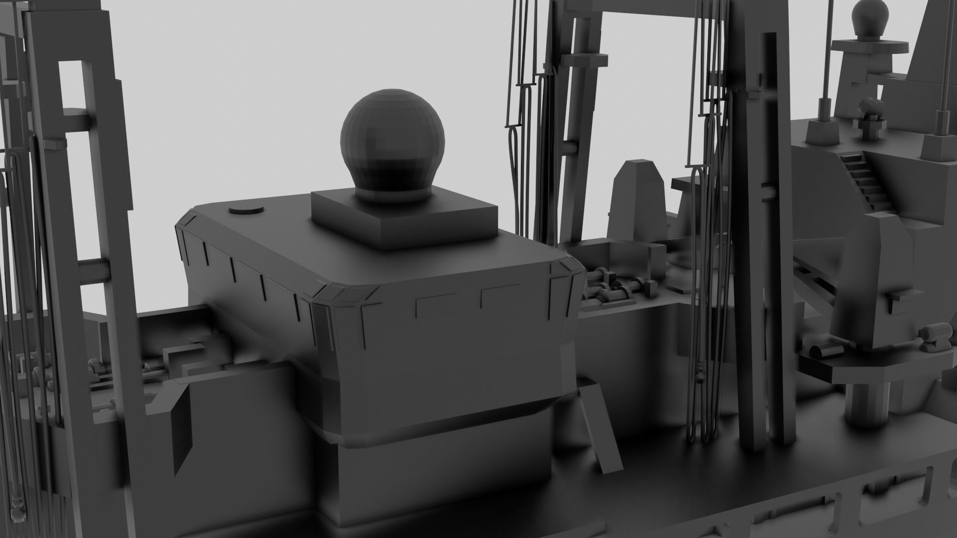 RFA Fort Victoria - Model for small scale printing 3D model 3D ...