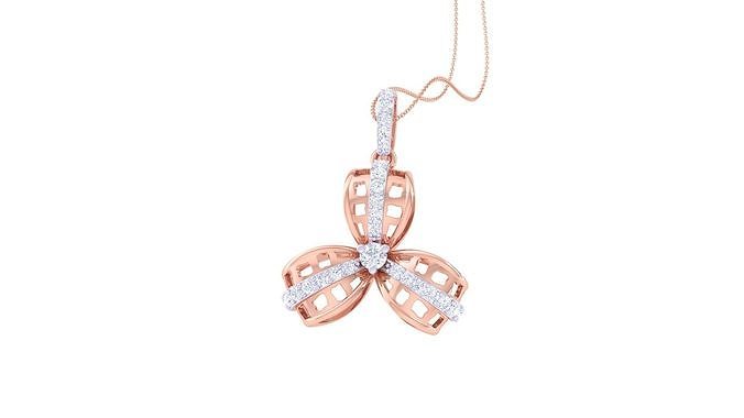 Diamond Pendant 3dm stl obj gltf glb 3mf renders details 3D model 3D ...