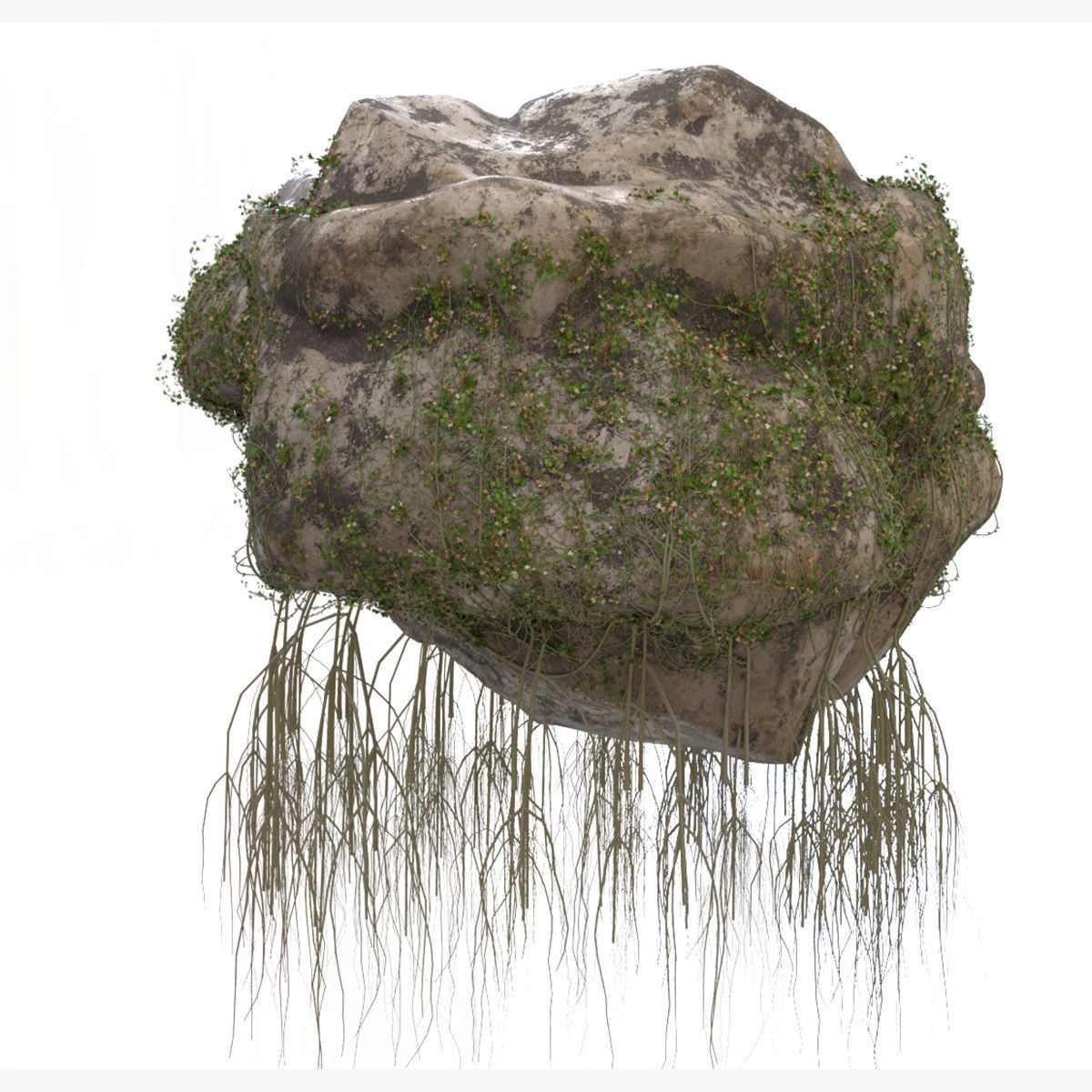 4K Realistic Giant Rock Ivy 3D model | CGTrader
