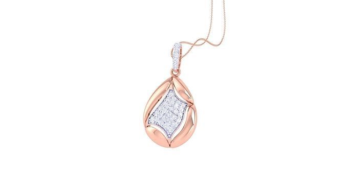 Diamond Pendant 3dm stl obj gltf glb 3mf renders details 3D model 3D ...