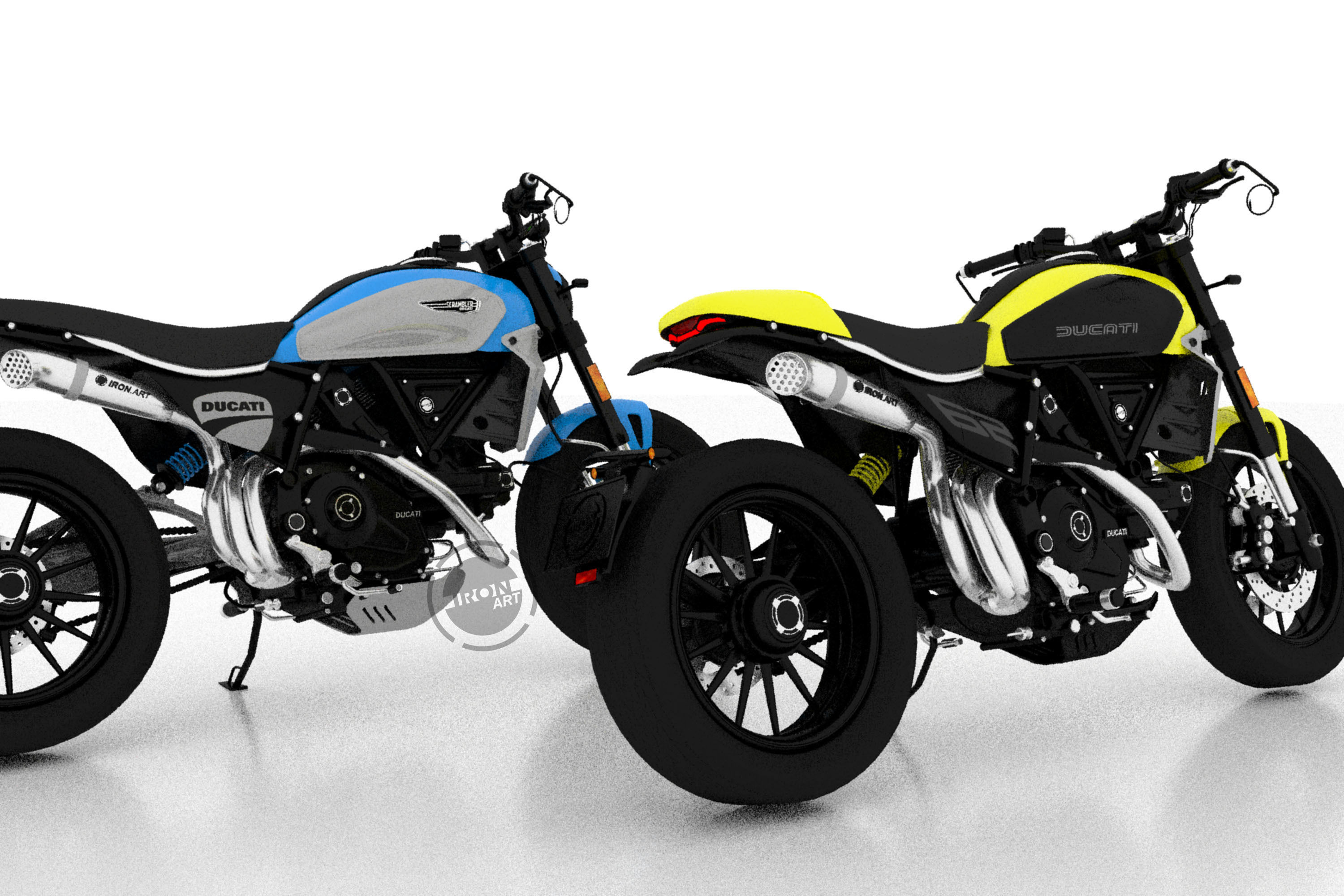 Ducati Scrambler Next Gen 3D model | CGTrader