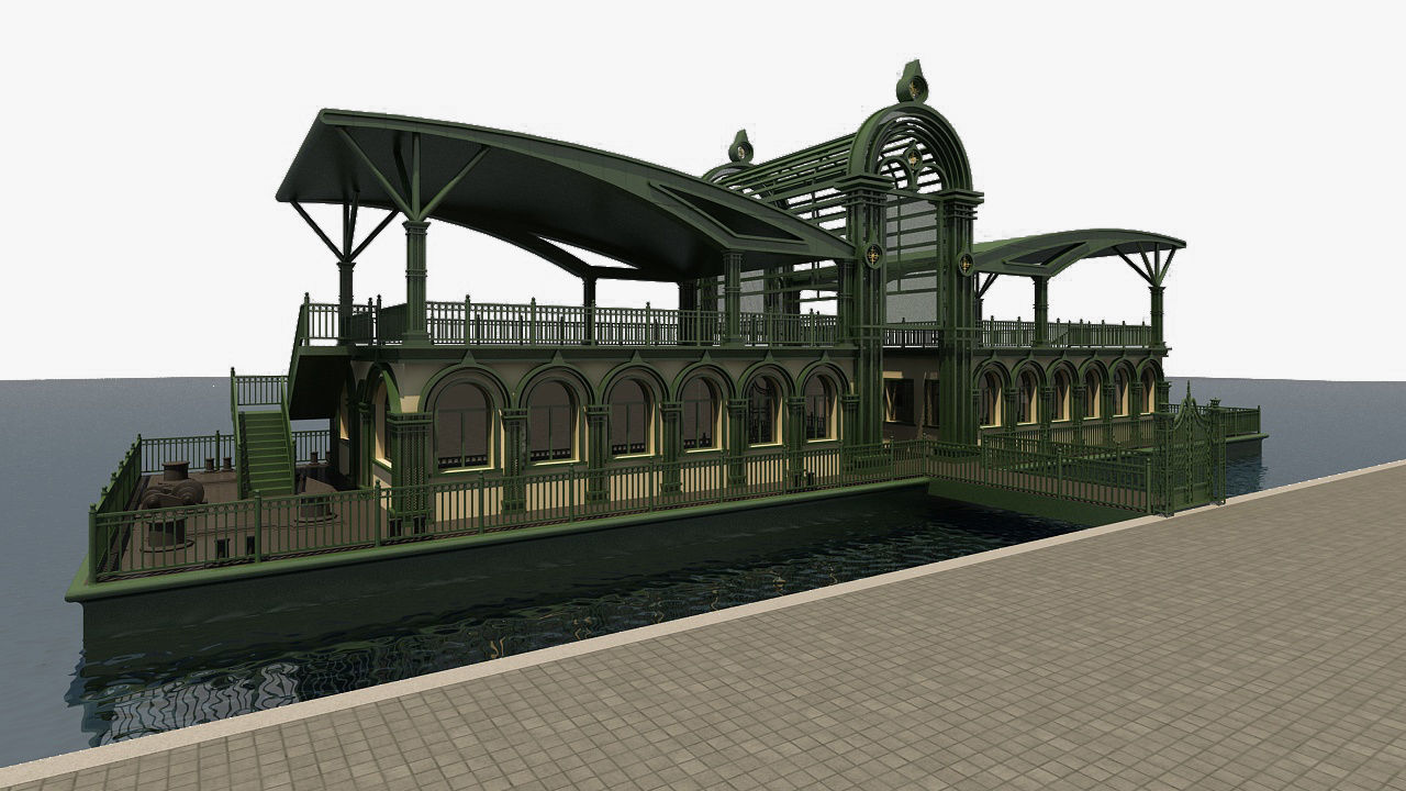 Passenger Terminal 3D model | CGTrader