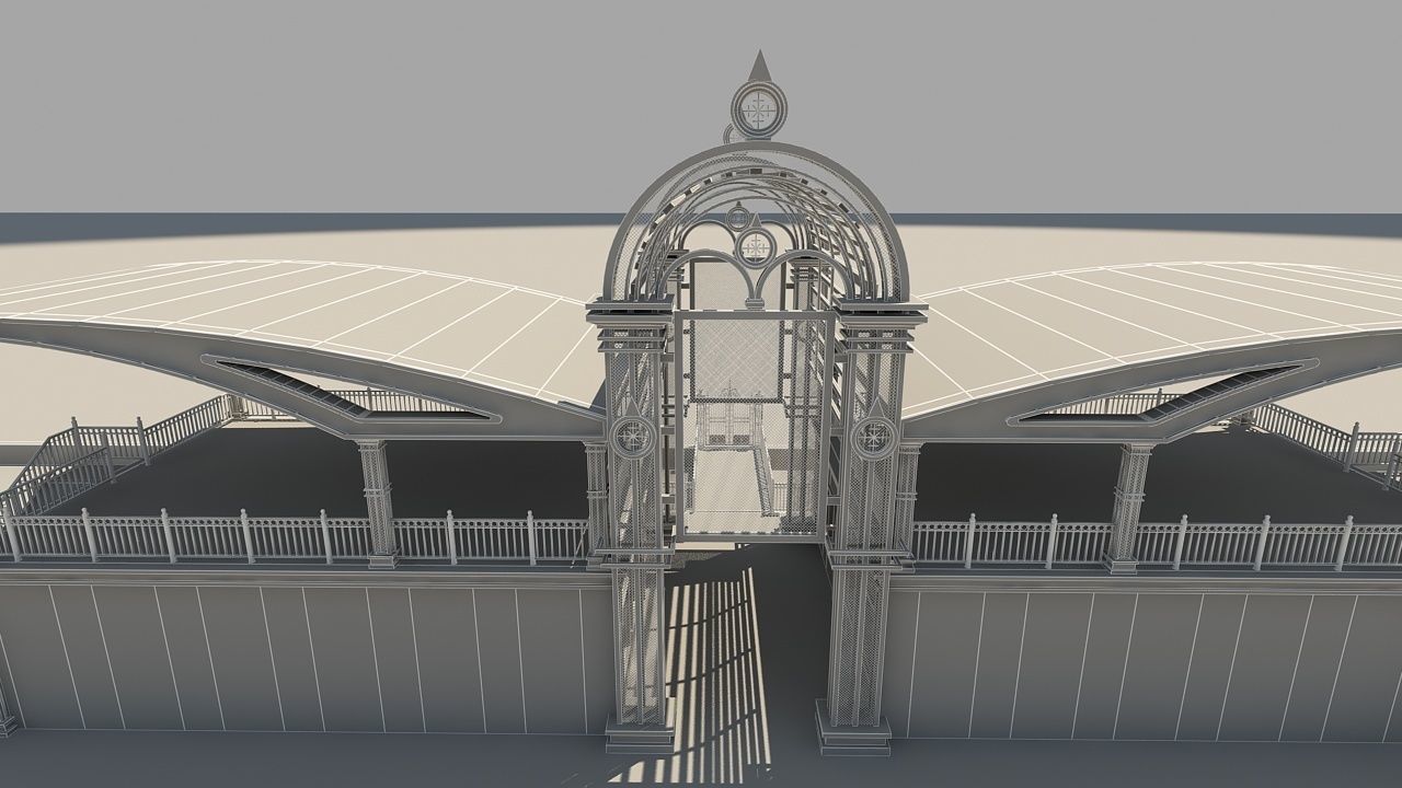 Passenger Terminal 3D model | CGTrader