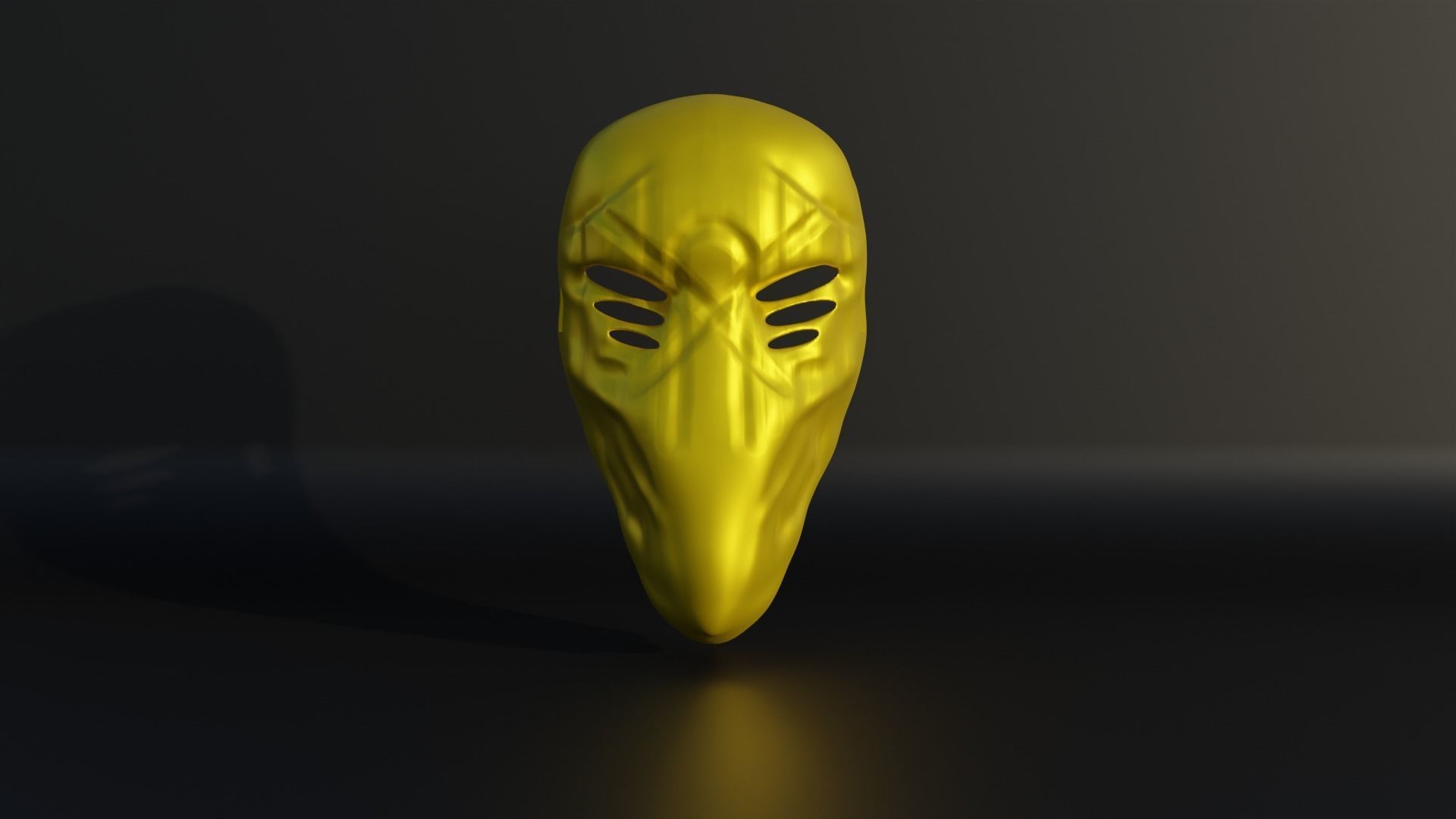 Halloween Horror Cosplay Mask - Costume Mask 3D model 3D printable ...