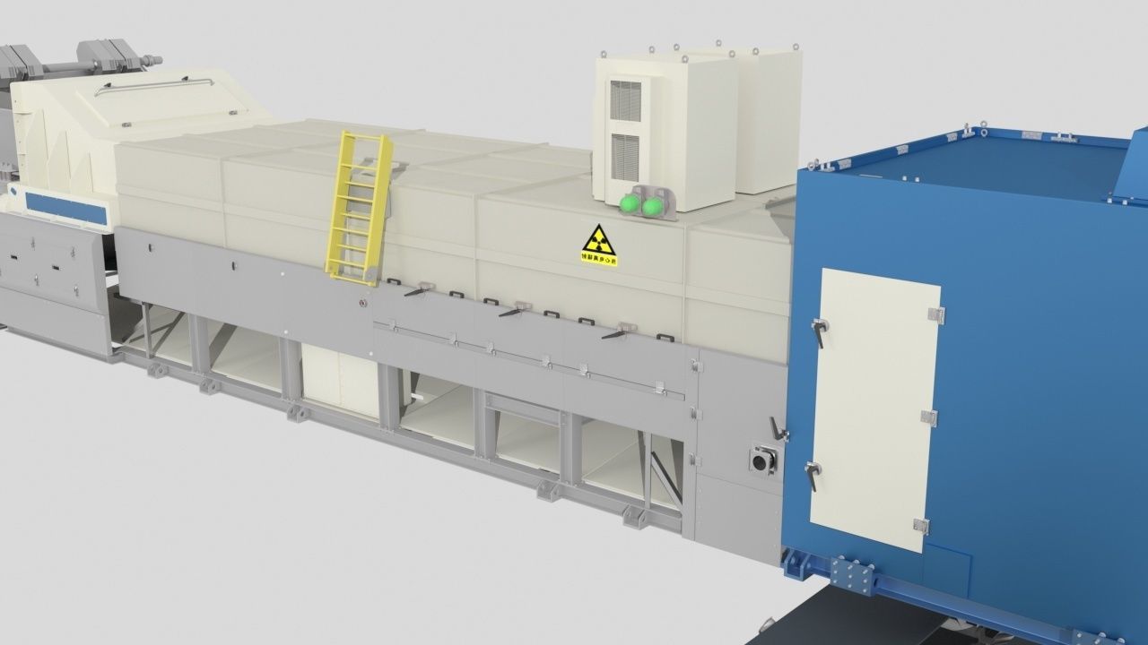 Automatic Sorting and Screening Machine 3D model | CGTrader