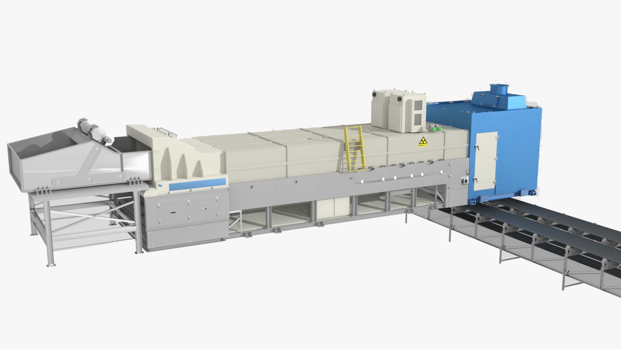 Automatic Sorting and Screening Machine 3D model | CGTrader