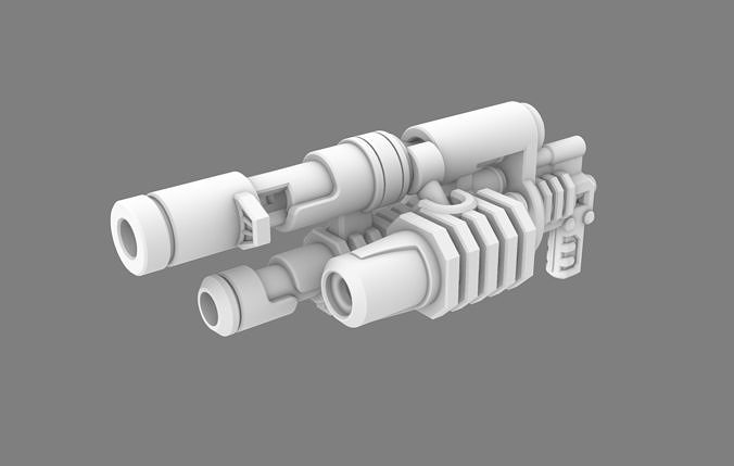 HEAT Artillerator aka Magma Frag Launcher 3D model 3D printable | CGTrader