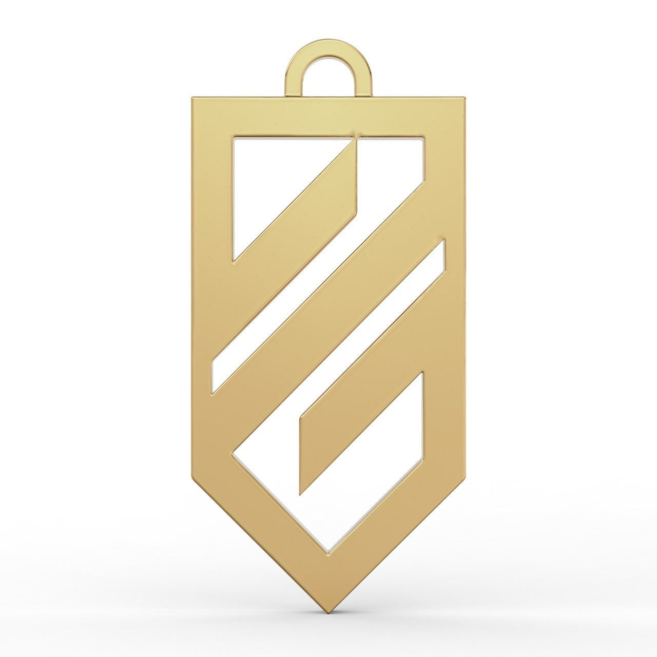 Pendant Logo of the Ukrainian troops of Azov 3D model 3D printable ...