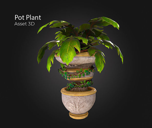 3D model Plant V4 VR / AR / low-poly | CGTrader