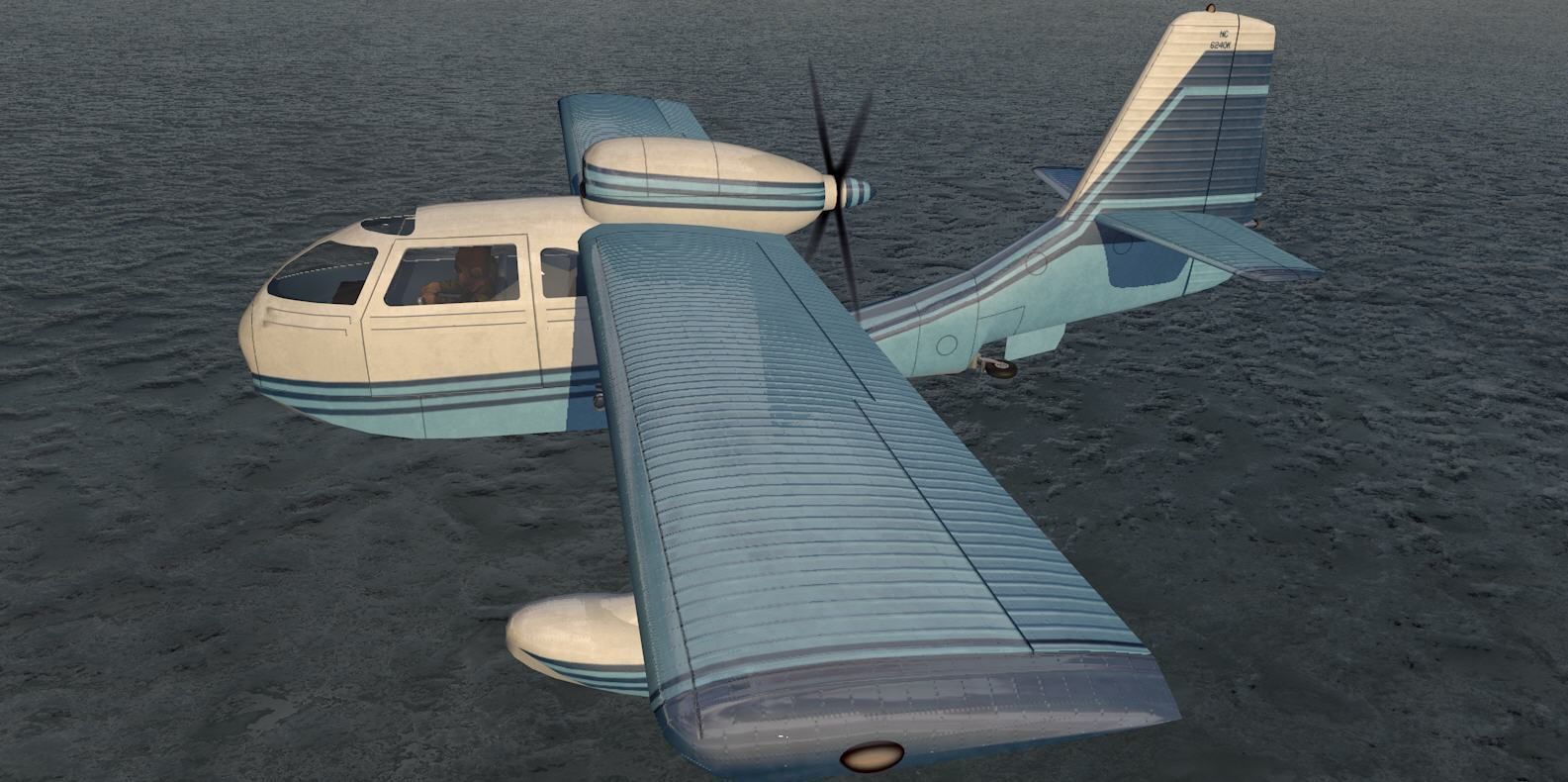 Republic RC-3 Seabee 3D model | CGTrader