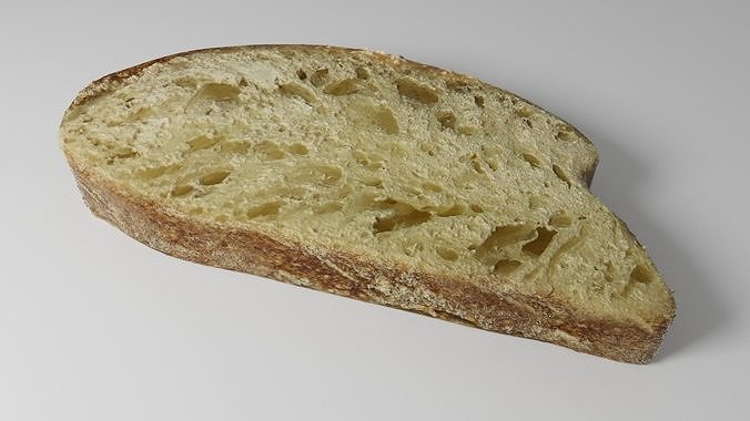 Slice of Bread 3D model | CGTrader