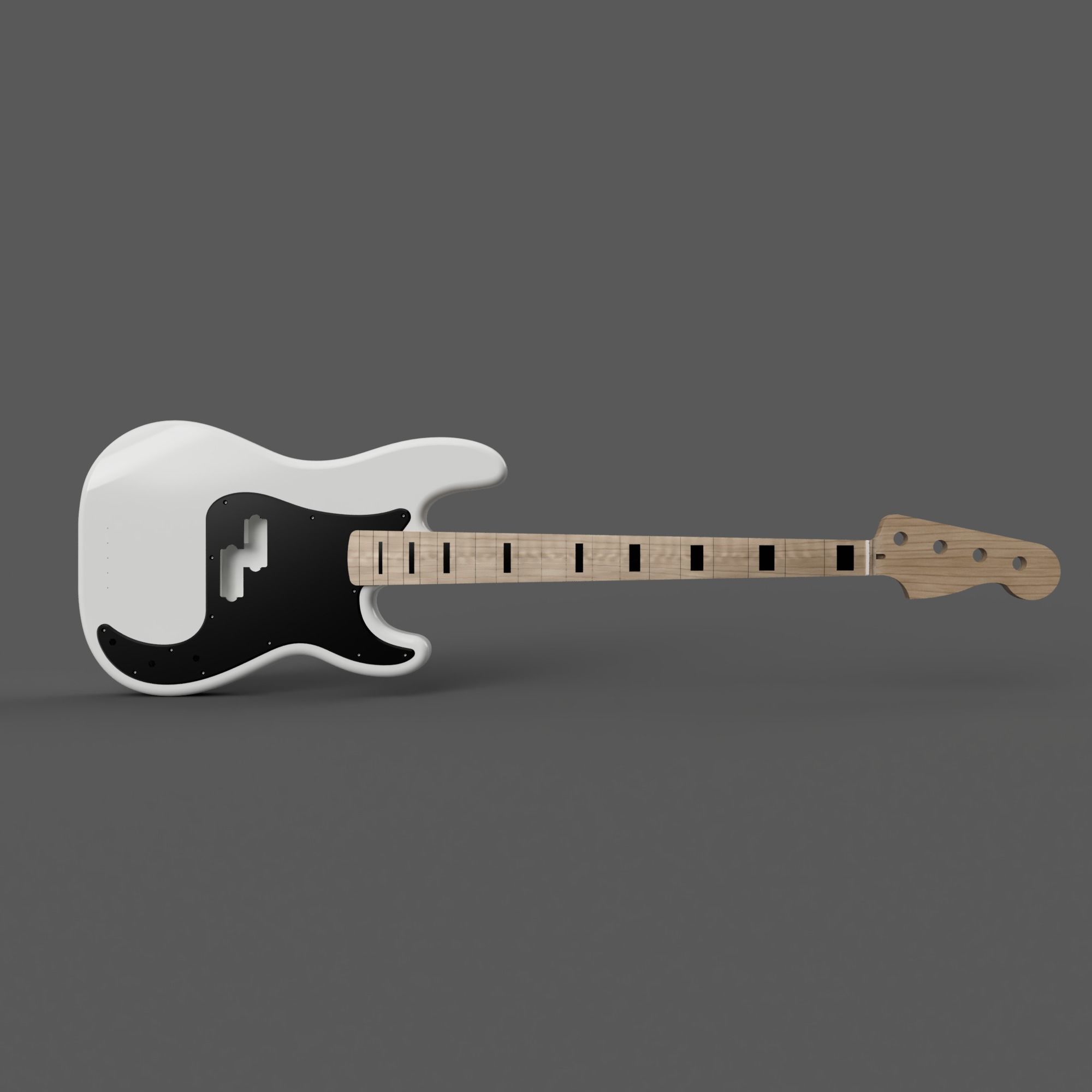 P Style CAD Bass Plan 3D model | CGTrader