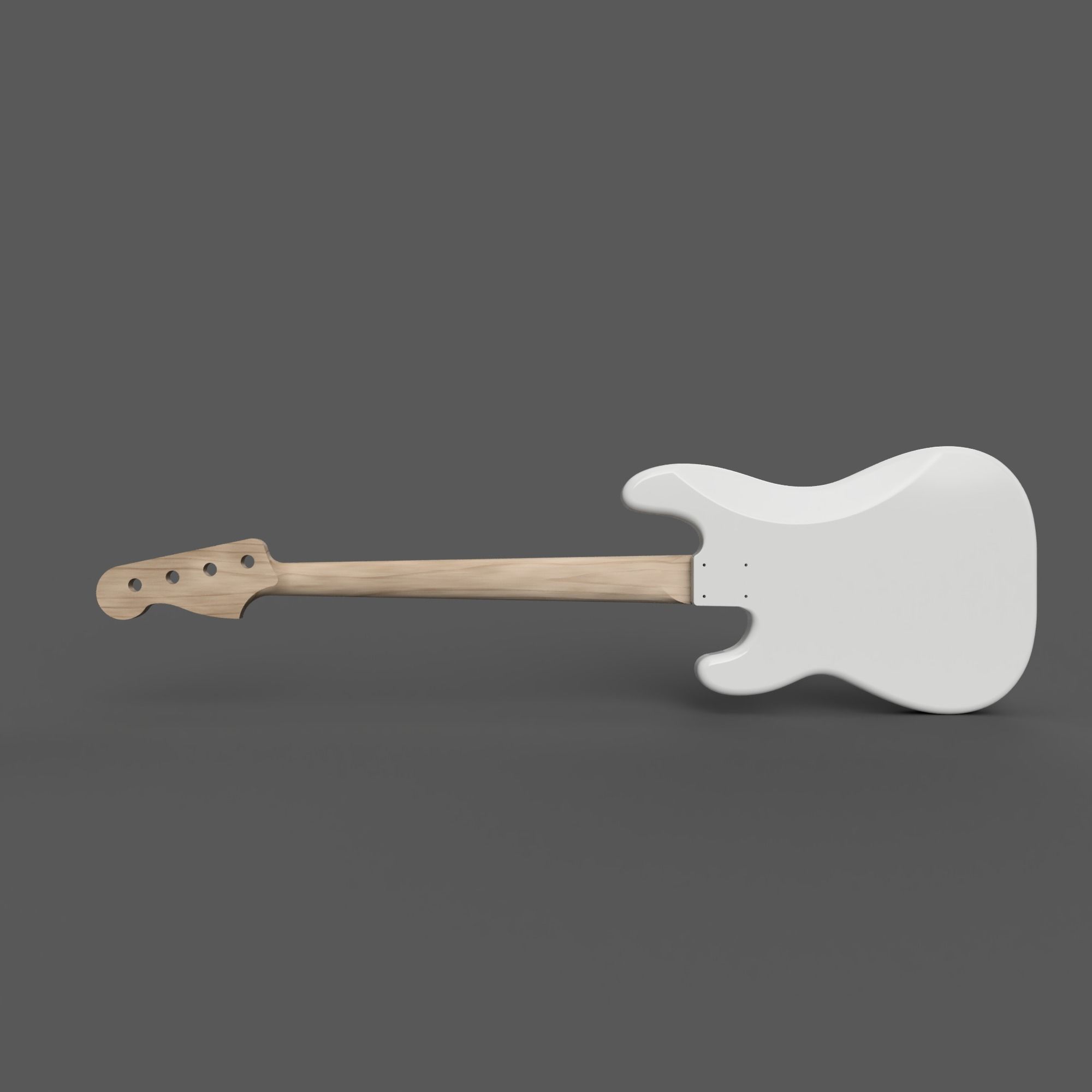 P Style CAD Bass Plan 3D model | CGTrader