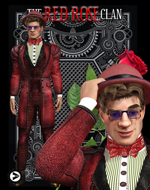 Steampunk Collection The Code Breaker 3D model animated rigged | CGTrader