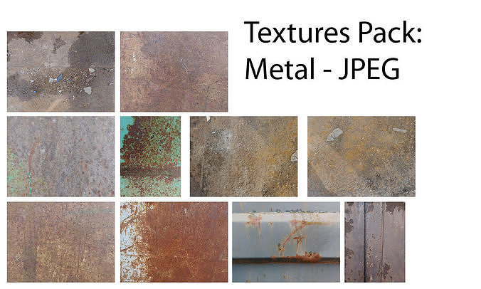 Metal Textures Pack 5 Texture | CGTrader